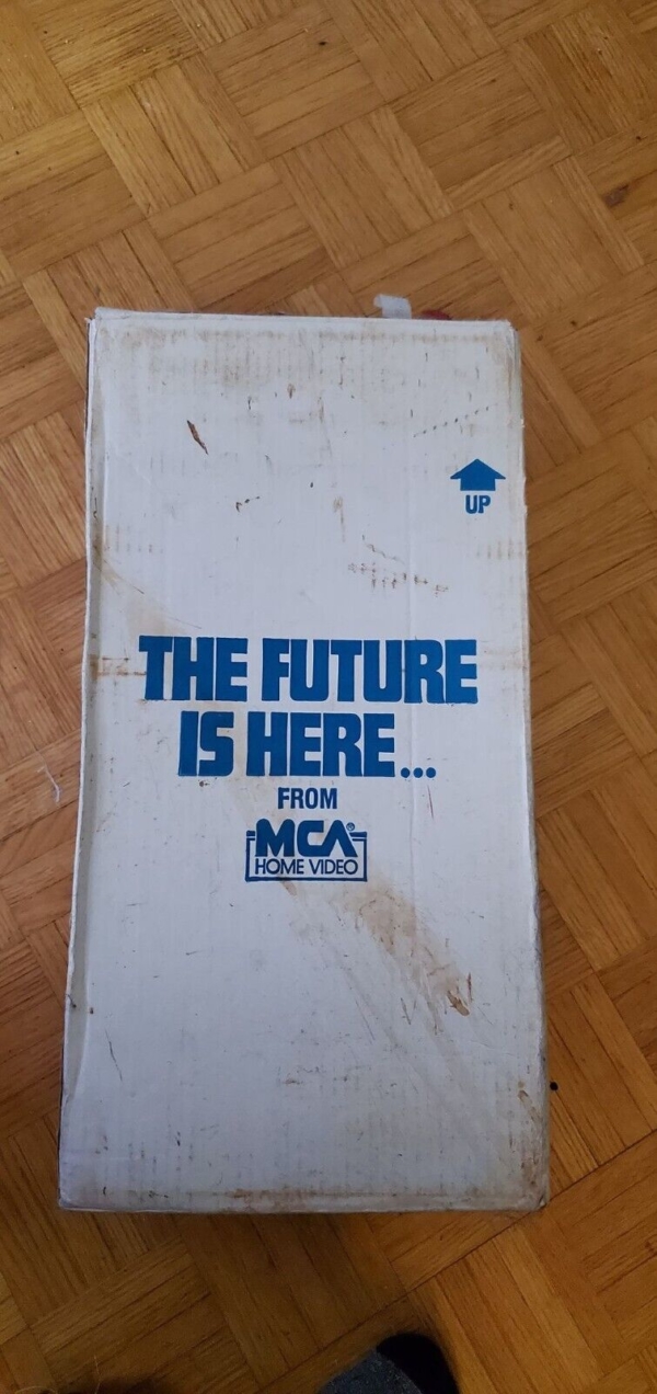 Collect BTTF - Back to the Future VHS Motorized Cardboard Standee